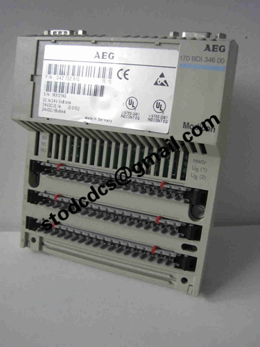 AEG Modicon 170 BDI 346 00 Input Module - Xiamen XiongBa Automation